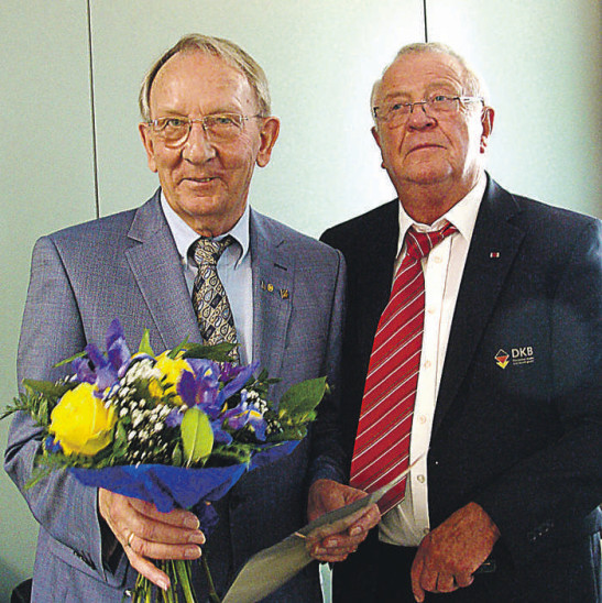 Ehrengold für Erwin Siebert - N-LAND