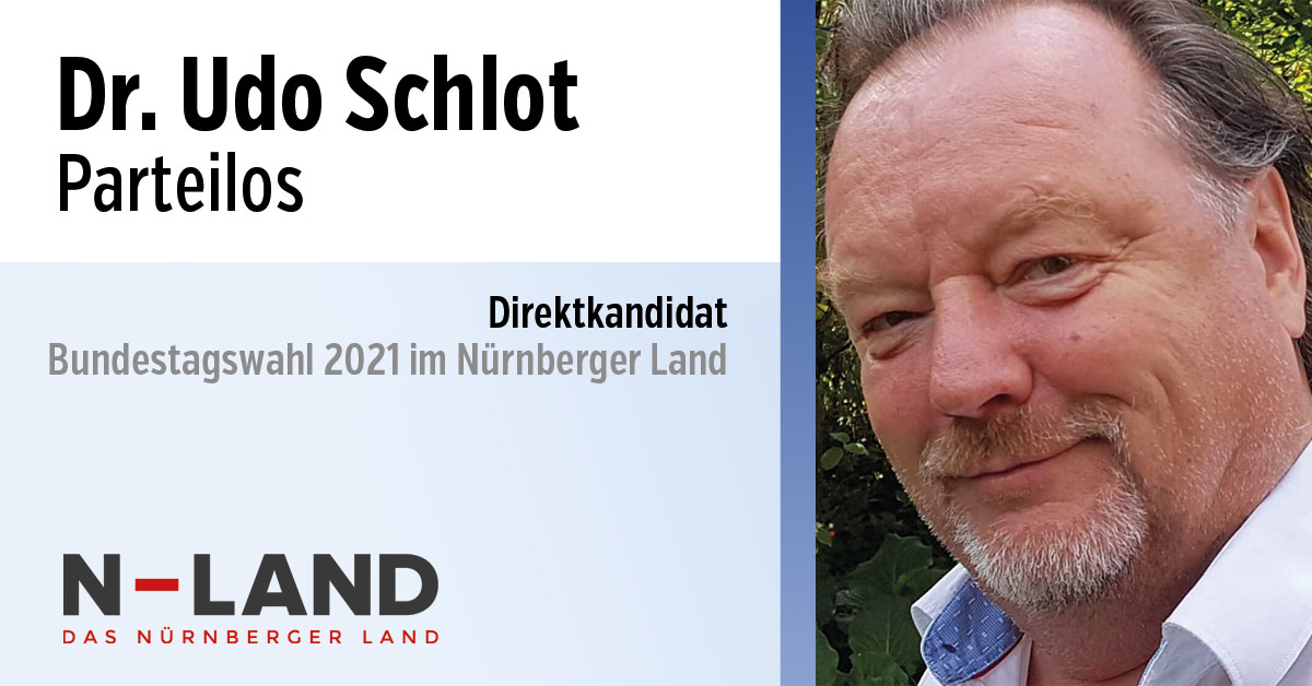 Dr. Udo Schlot, parteilos - N-LAND
