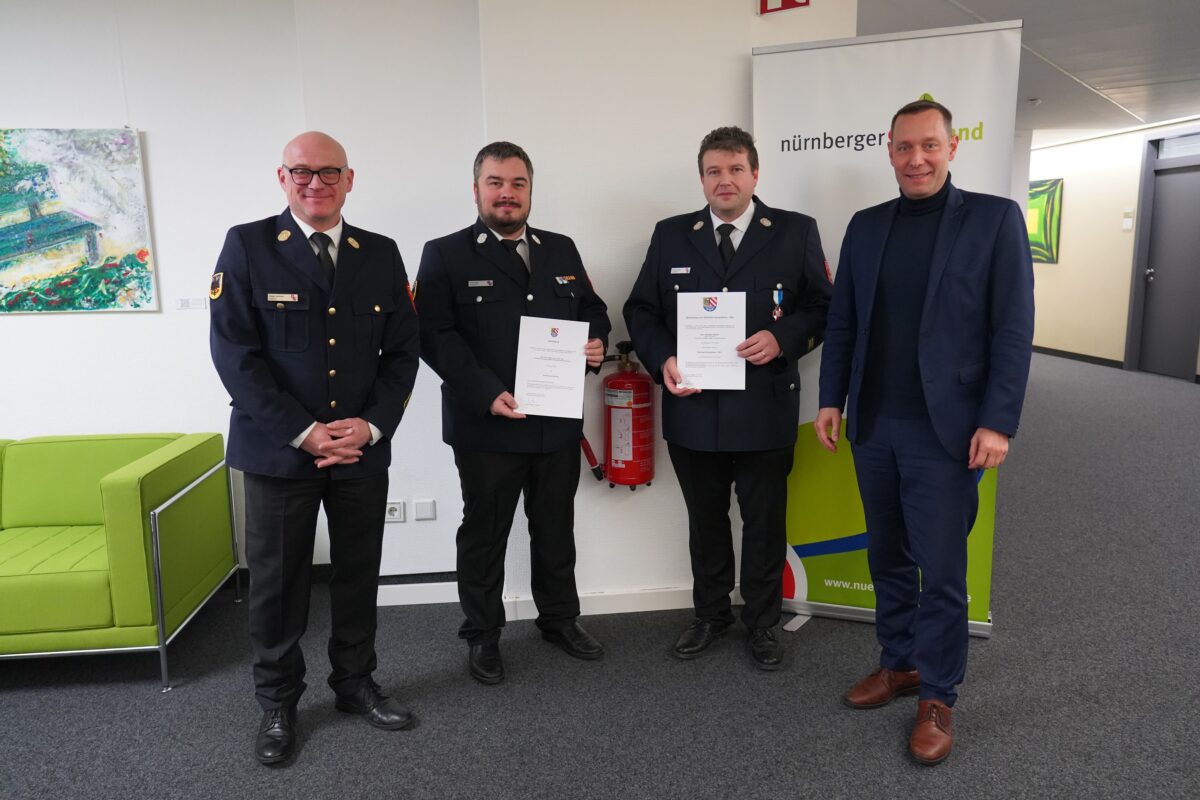 Feuerwehr: Neuer Kreisbrandinspektor und neuer Örtlicher Einsatzleiter für das Nürnberger Land ...