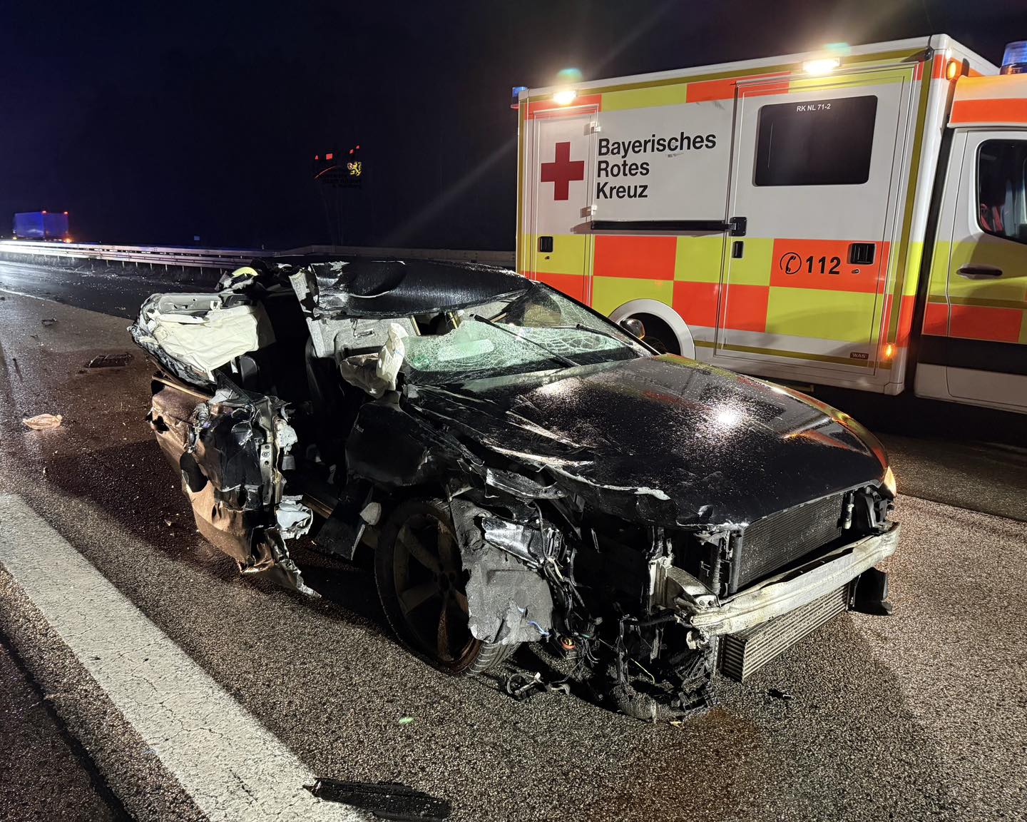 Unfall A3 Altdorf